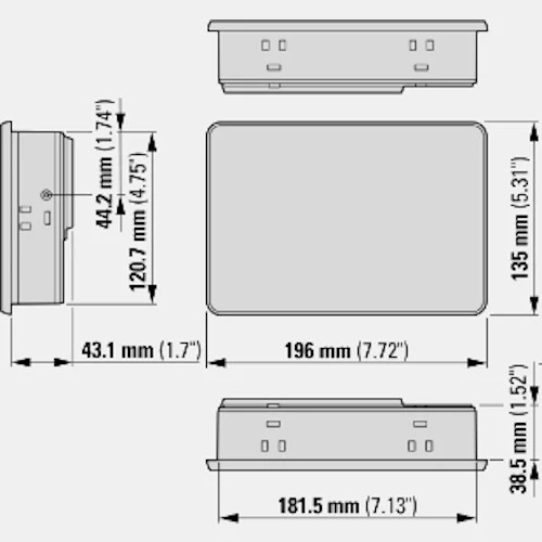 Panel HMI 7" XH-303-70-A10-A00-2B 7'' Eaton – Panele-HMI.pl